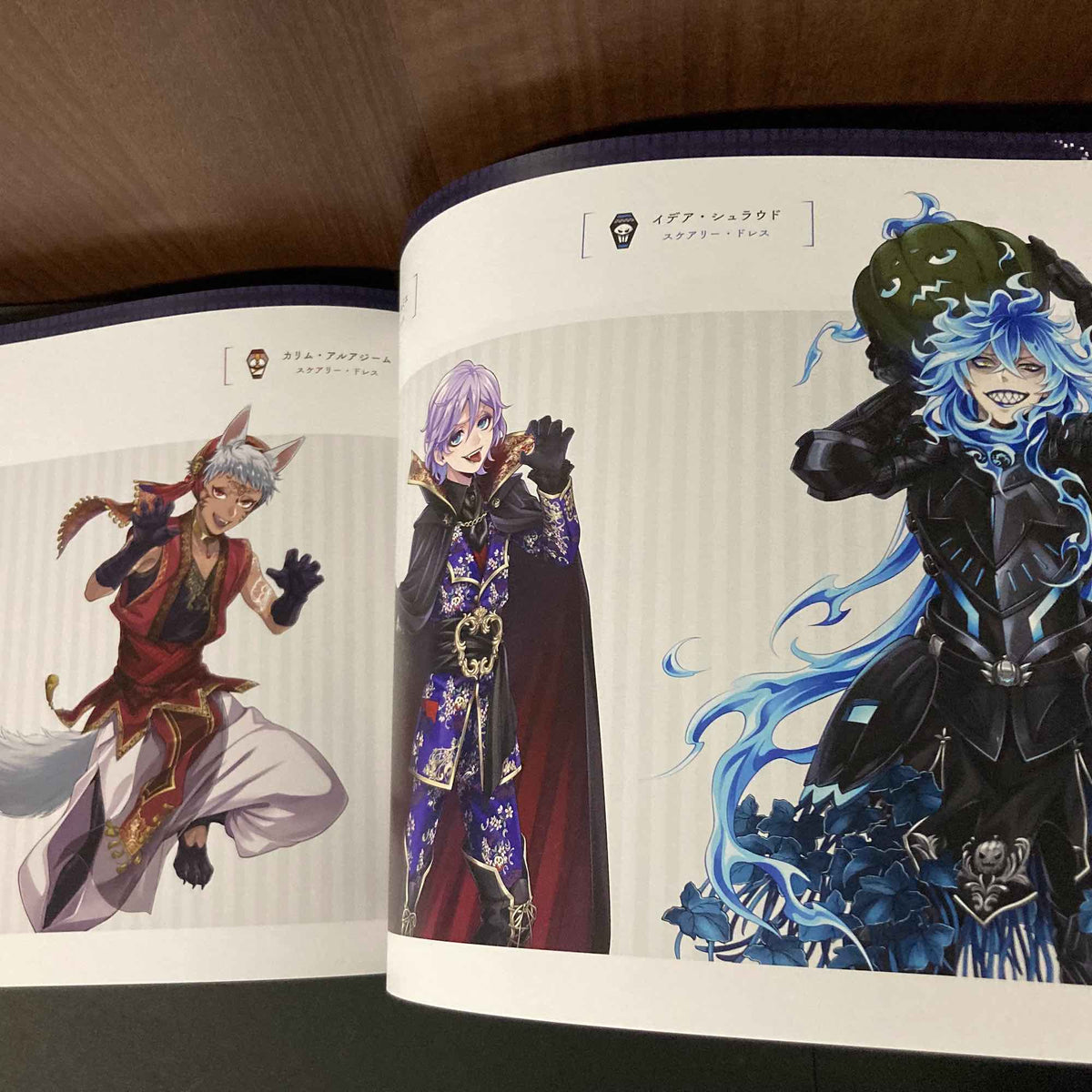 Twisted Wonderland Official Visual Book 2 Card Art + Line Drawing – Otaku.co.uk