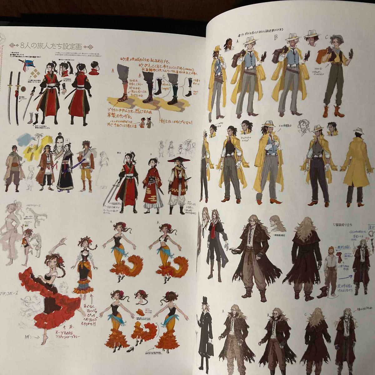 Octopath Traveler II Official Complete Guide and Setting Art Book ...