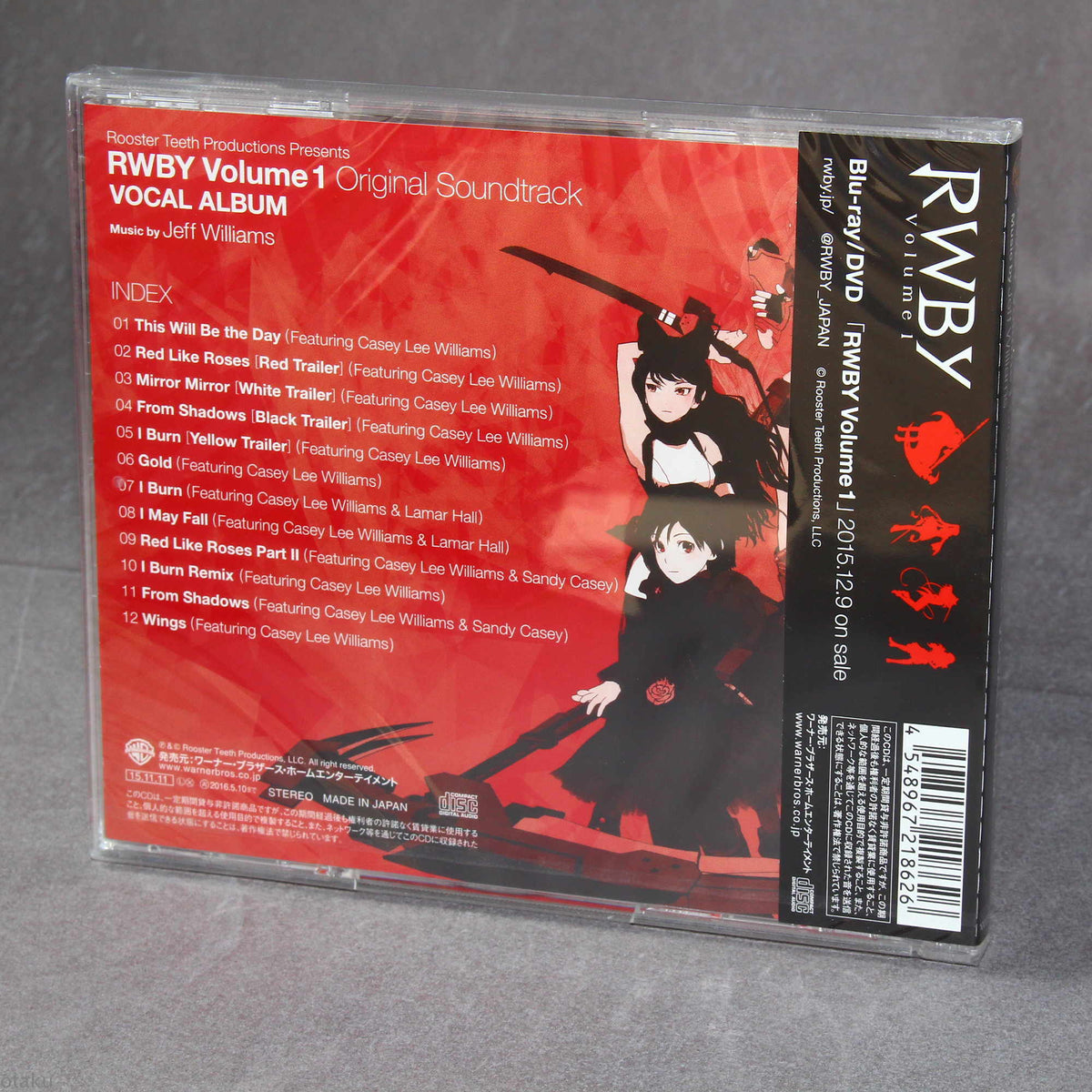 RWBY Volume 1 Original Soundtrack VOCAL ALBUM – Otaku.co.uk