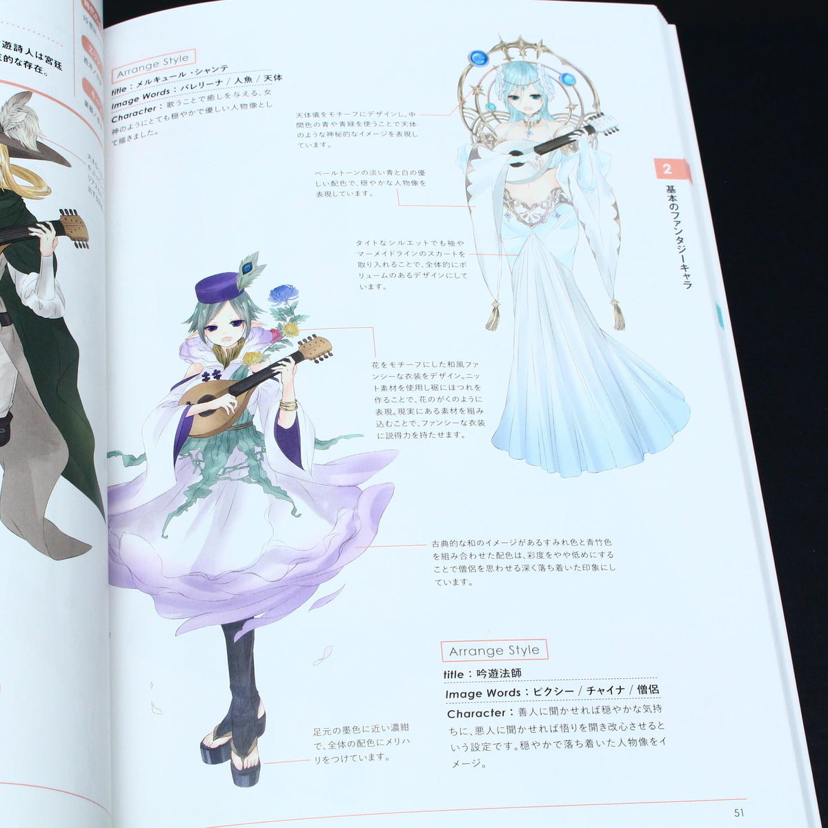 Fantasy Characters Costume Design - How to Draw Art Book – Otaku.co.uk