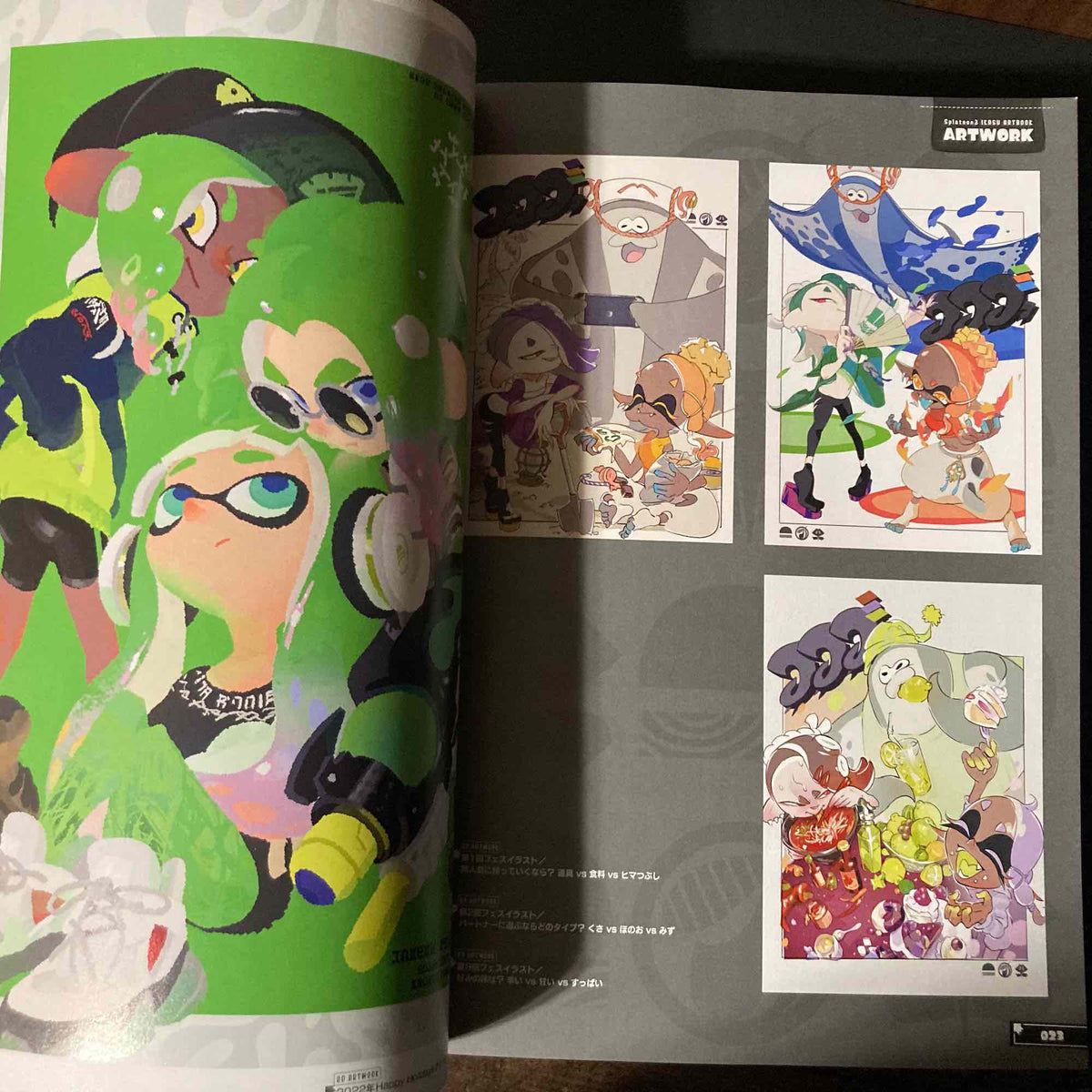 Splatoon 3 - Ikasu Artbook – Otaku.co.uk