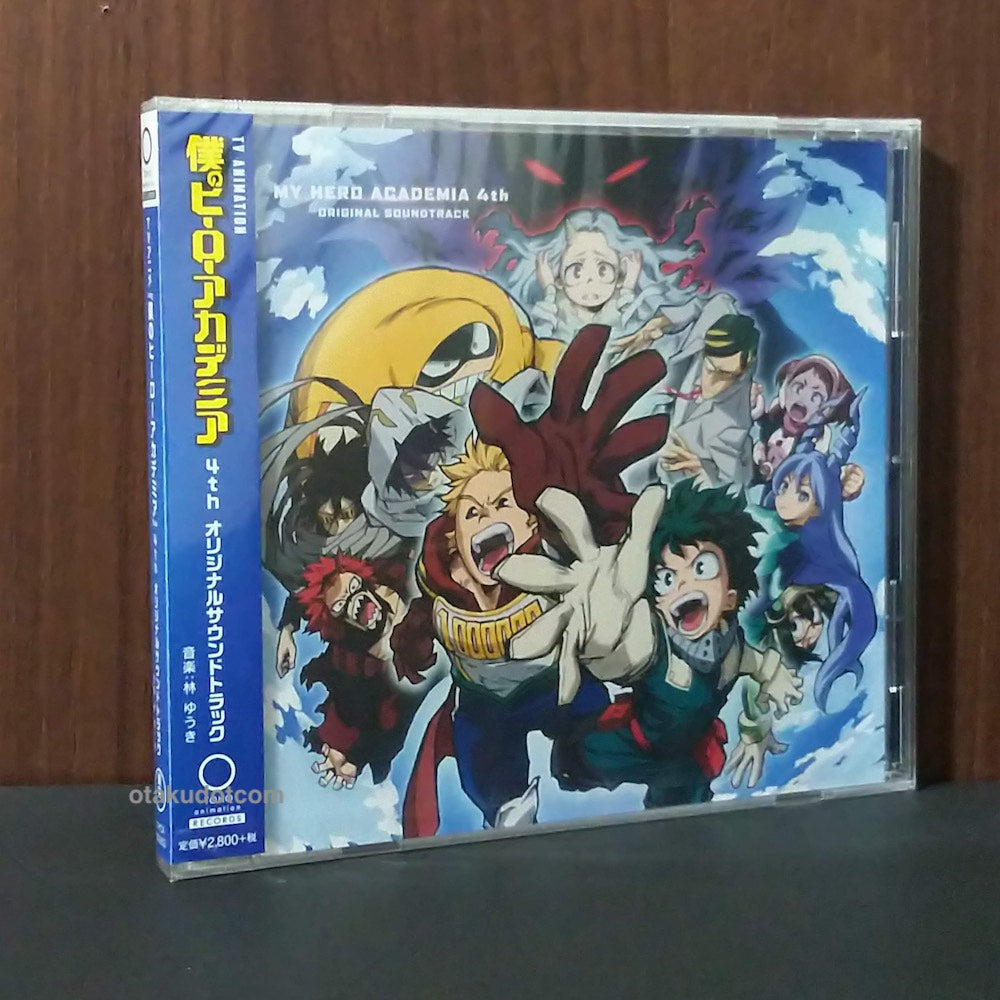 MY HERO ACADEMIA 4th Original Soundtrack TV anime – Otaku.co.uk