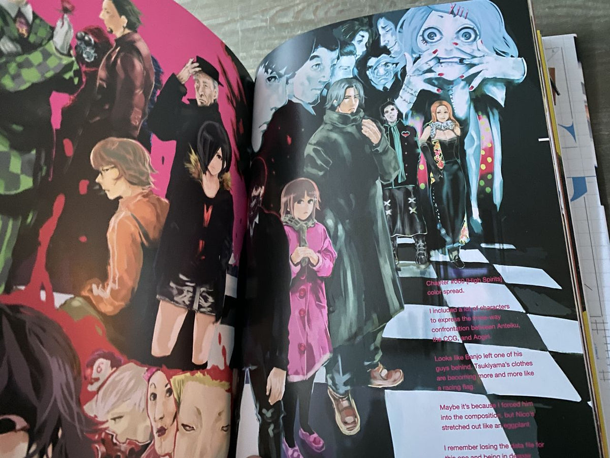 Tokyo Ghoul Illustrations: zakki – Otaku.co.uk